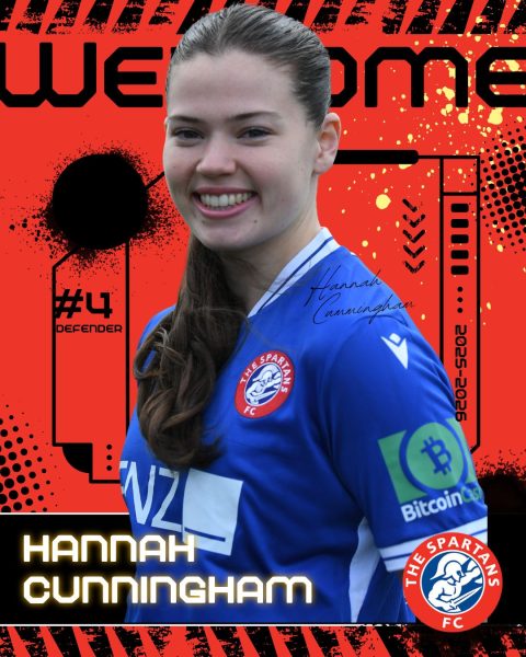 NEW SIGNING – Hannah Cunningham joins The Spartans | Spartans FC Women