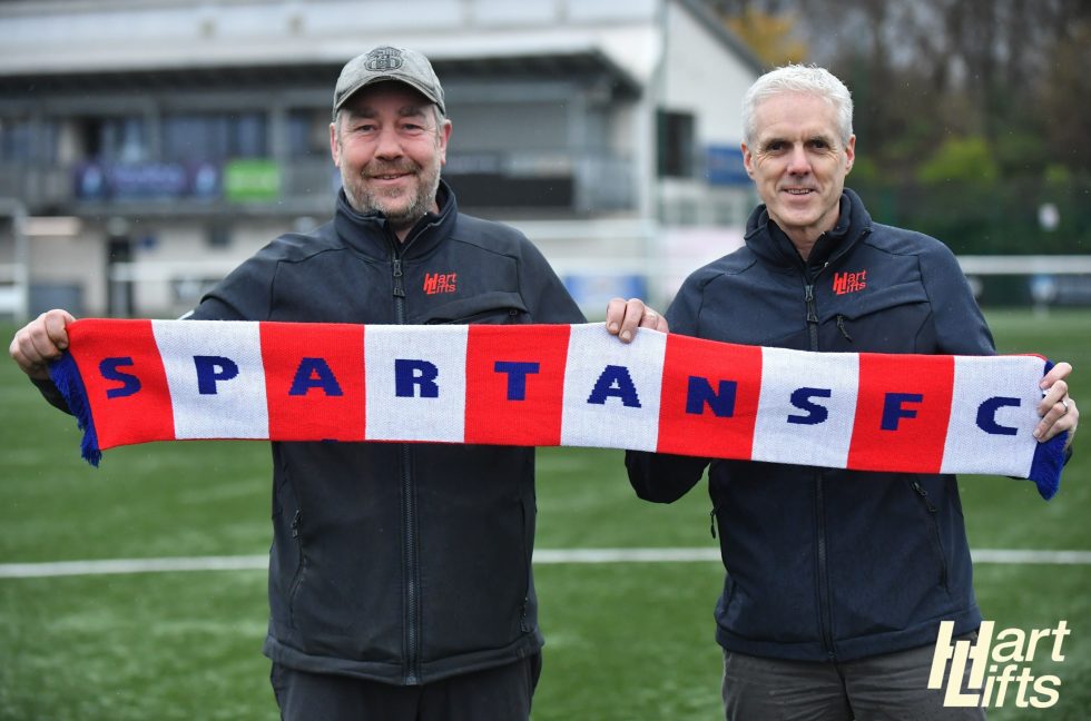 The Spartans and Hart Lifts – a partnership on the up! | Spartans FC Women